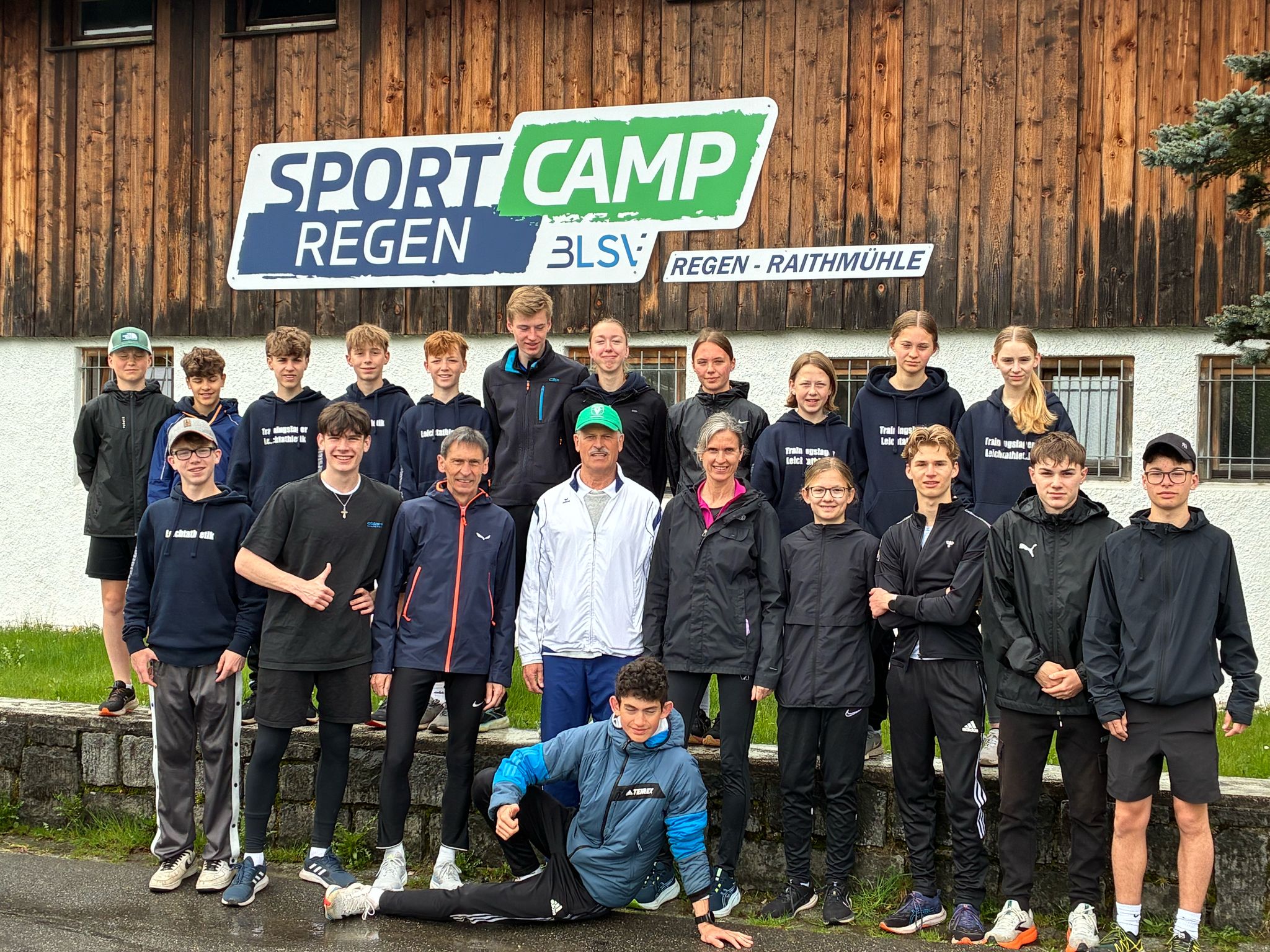 Trainingslager-Premiere im Bayerischen Wald